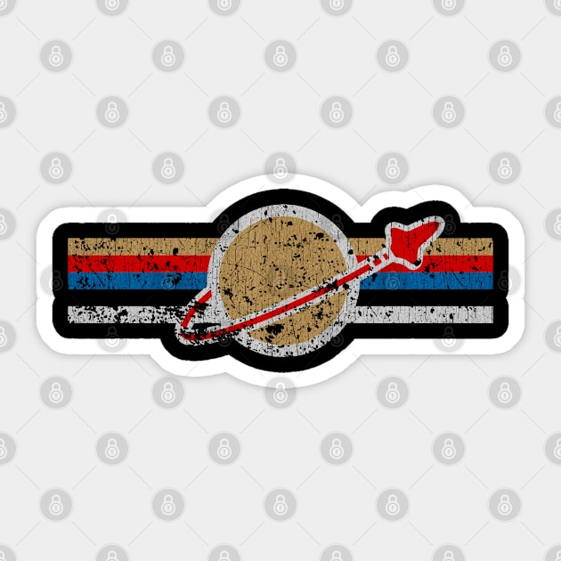 Spaceman Vintage 80s - Spaceman - Sticker | TeePublic