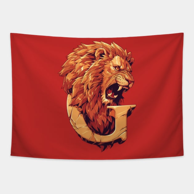 Roaring Lion and the Letter G - Lion Head - Fantasy - Harry Potter ...