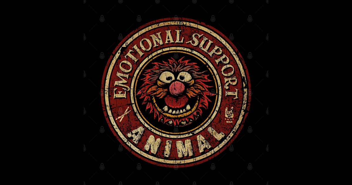 Vintage Muppets Animal Angry - Muppets - Sticker | TeePublic