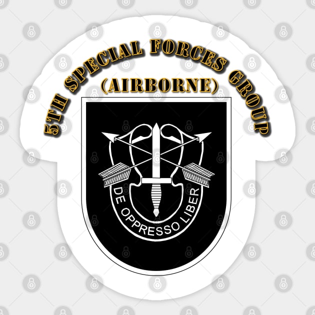 5th SFG Flash with Text - 1 - Fifth - Sticker | TeePublic