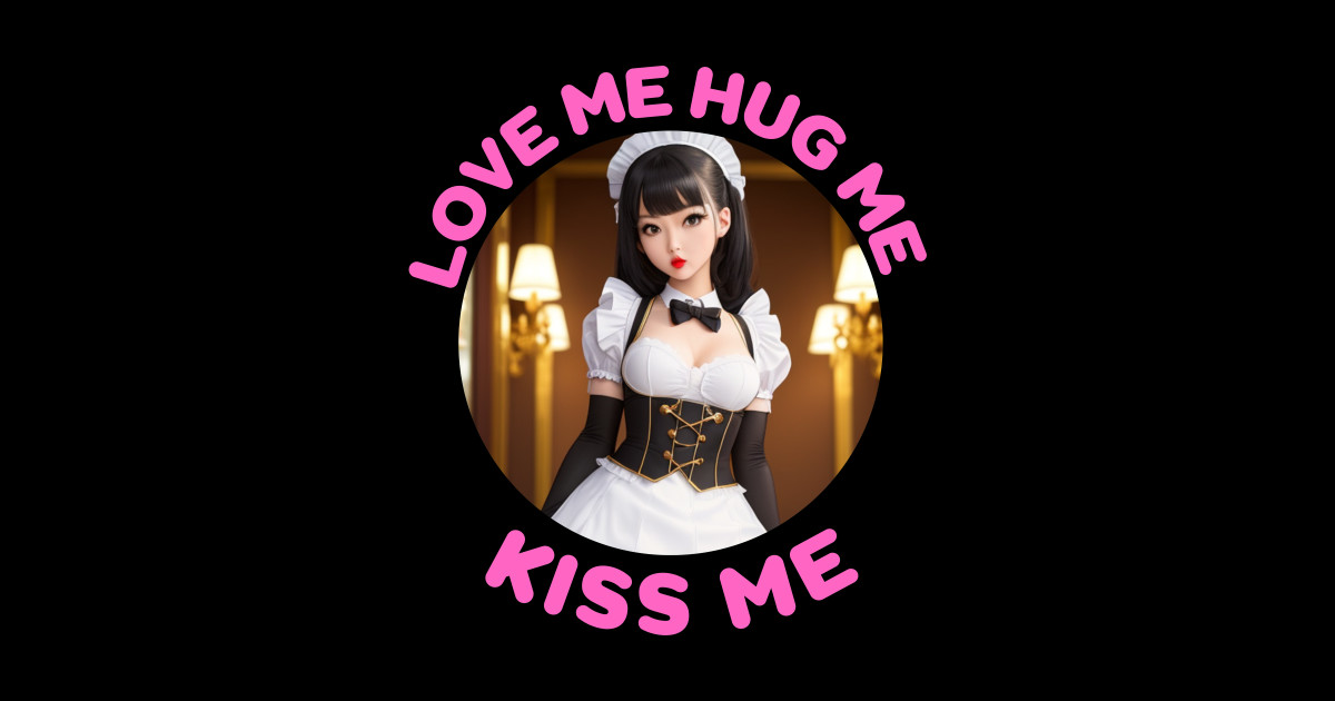 Anime Girl Love Me Beautiful Woman Anime Cosplay Anime Girls Sticker Teepublic