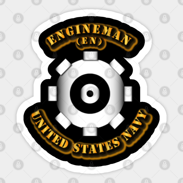 Navy - Rate - Engineman - Navy Rate Engineman - Sticker | TeePublic