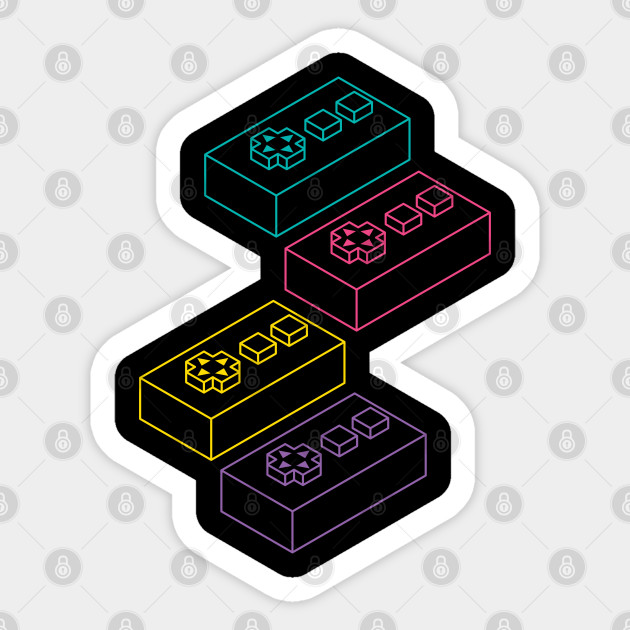 Neon Gamer - Gaming - Sticker | TeePublic