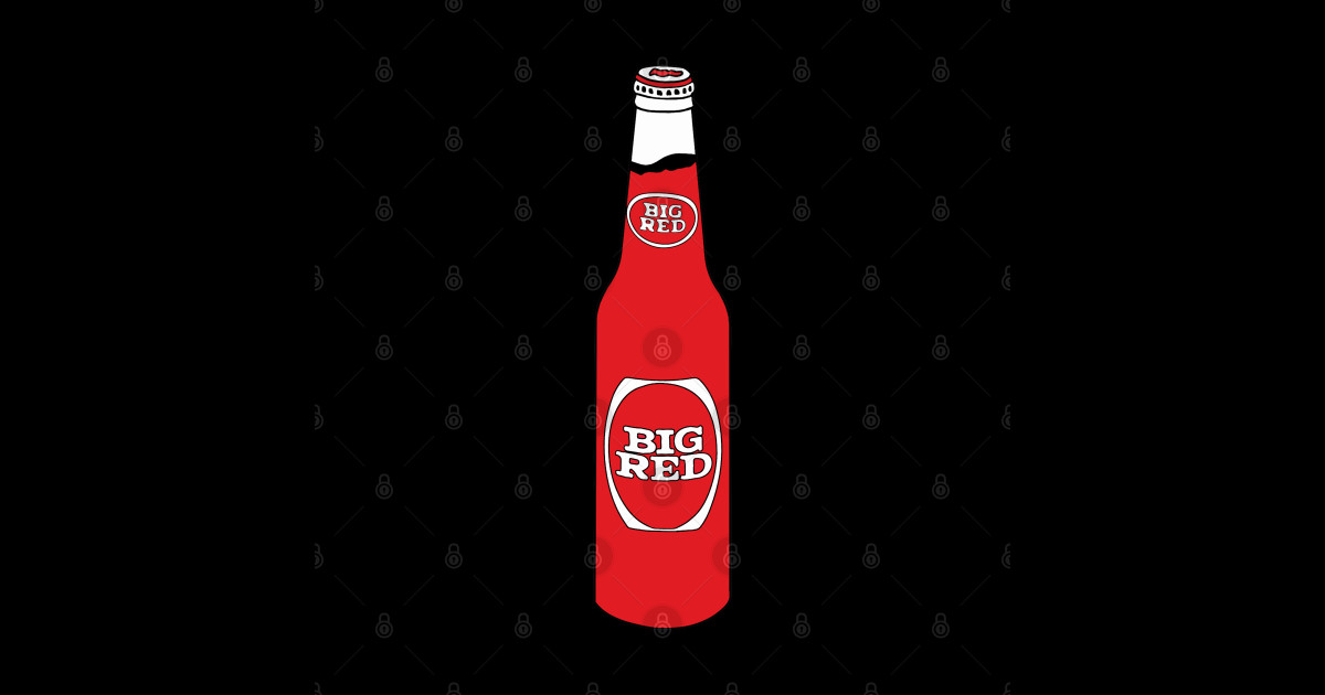 BIG RED till I'm Dead! - Big Red - Sticker | TeePublic