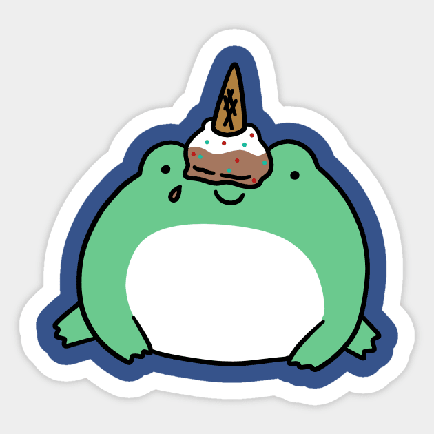 frog upside down cartoon