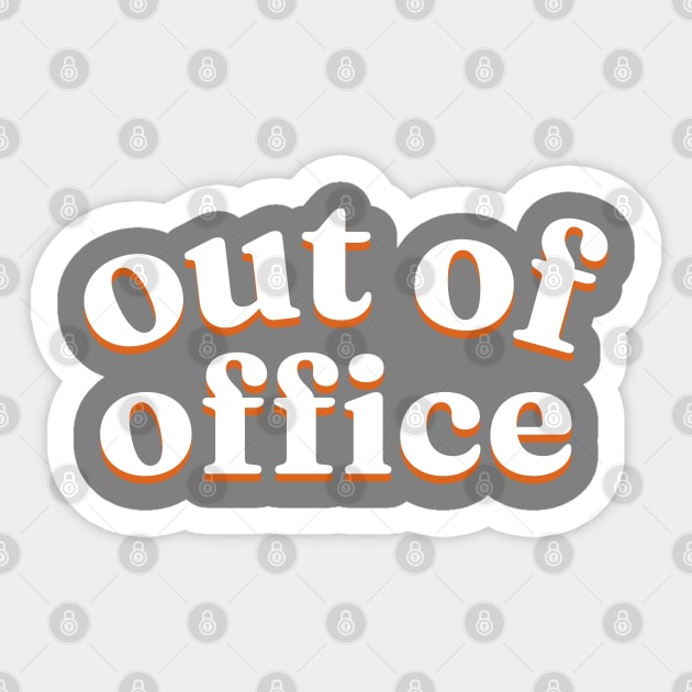 Quote Print, Text Design, Out of Office, Vacation, Modern, Wall Art ...