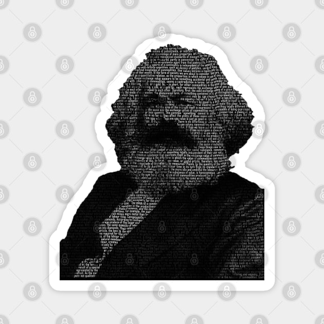 Karl Marx word portrait using passages from 'Das Kapital' - Karl Marx ...