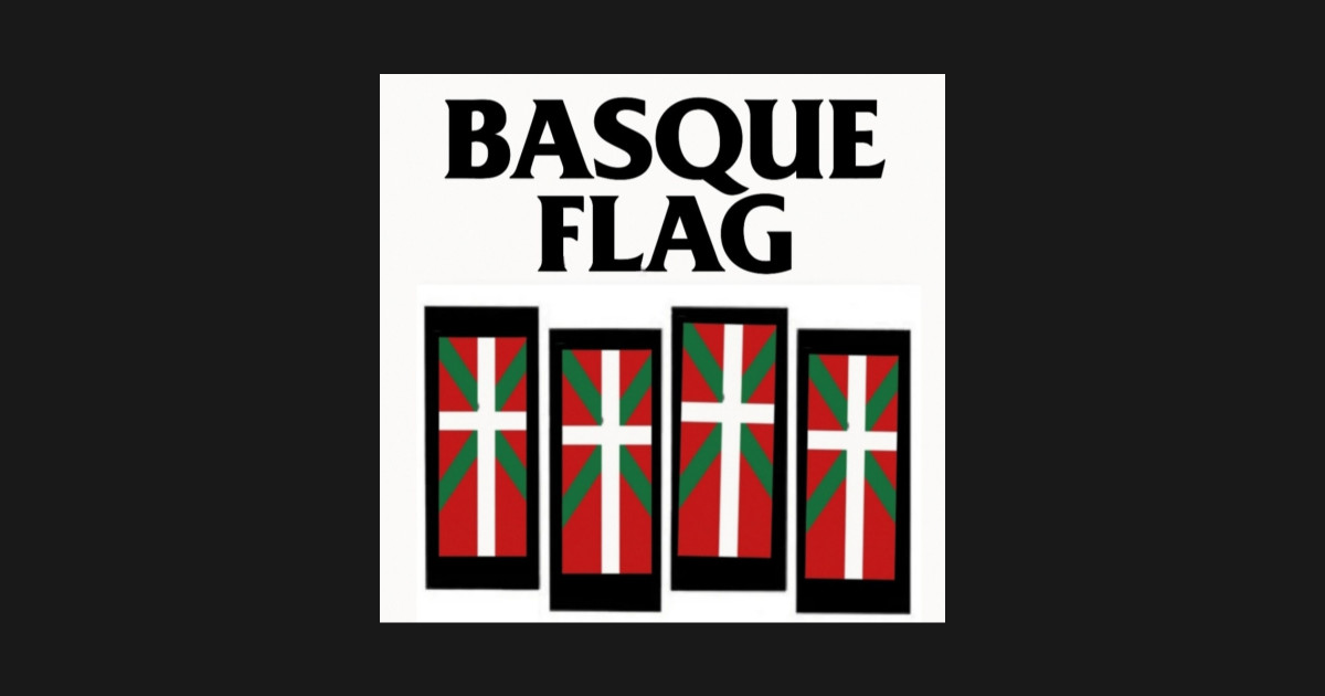 Basque Flag - Basque - T-Shirt | TeePublic