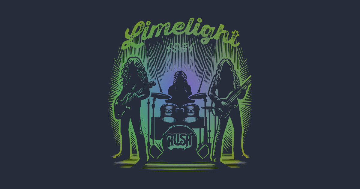 RUSH: Limelight, hard rock 70s, 80s, canada rock - Rush Band - T-Shirt ...