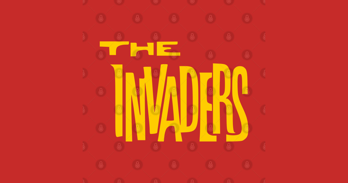 The Invaders - 60s Tv Show Logo V2 - Classic Tv Shows - T-Shirt | TeePublic