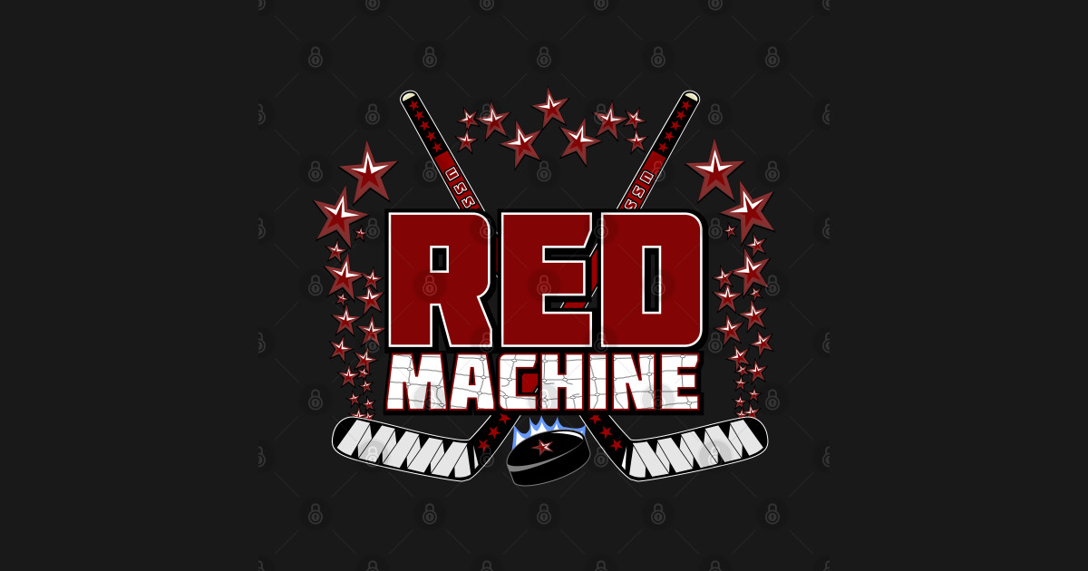 Red Machine - Hockey - T-Shirt | TeePublic