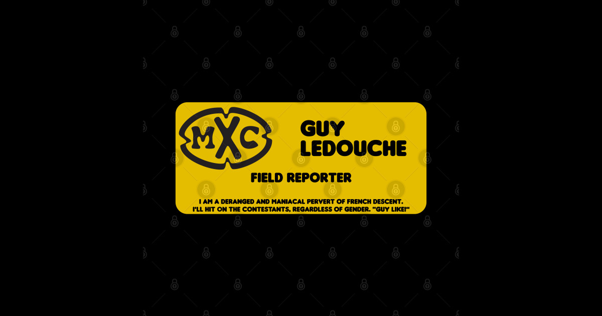 Guy LeDouche - Mxc - Sticker | TeePublic