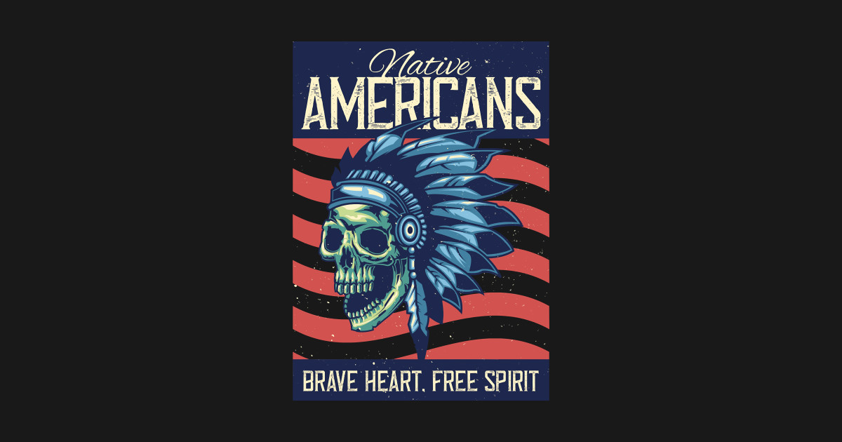 Indigenous People Skeleton NATIVE AMERICANS SKULL Bones - Native ...