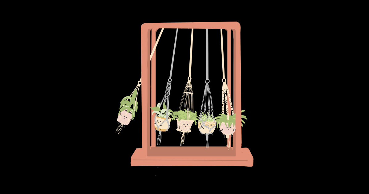 Newton's Houseplants - Newtons Cradle - Sticker | TeePublic
