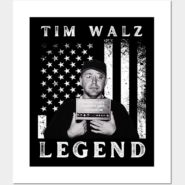 Tim Walz Mug Shot - 2024 Presidential Election - Tim Walz Mugshot ...