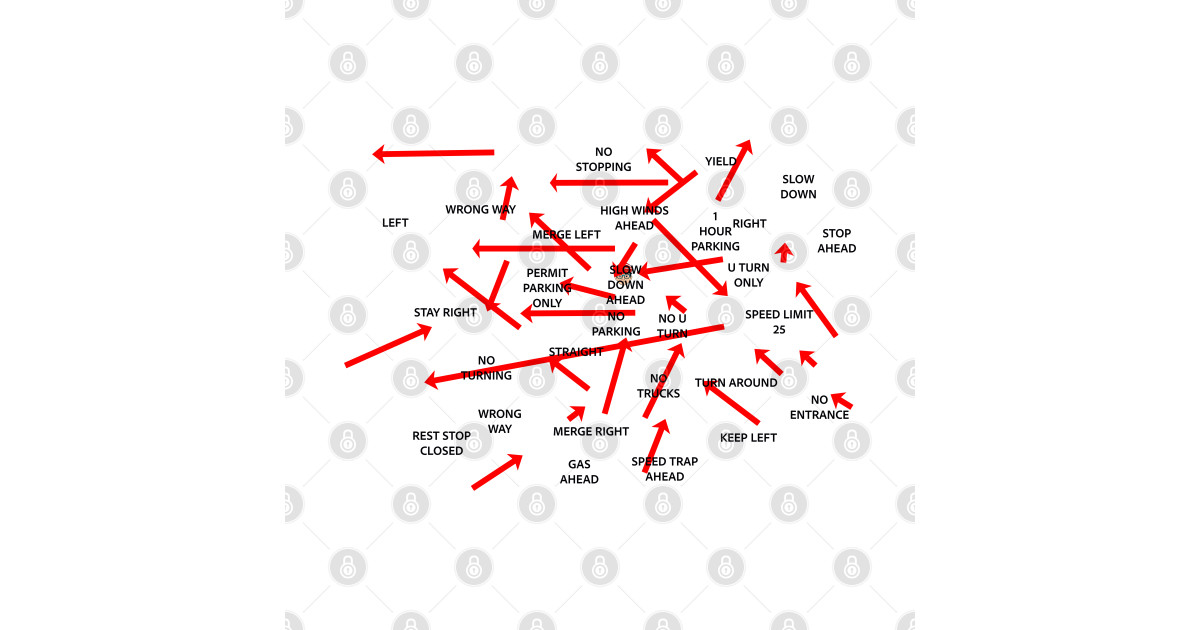 Where's Waldo - Road Signs - T-Shirt | TeePublic