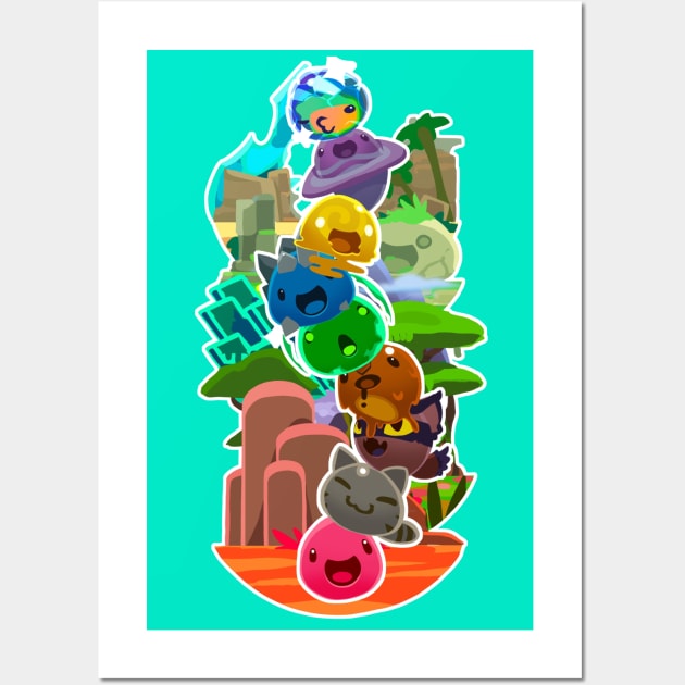 slime tower - Slime Rancher - Posters and Art Prints | TeePublic