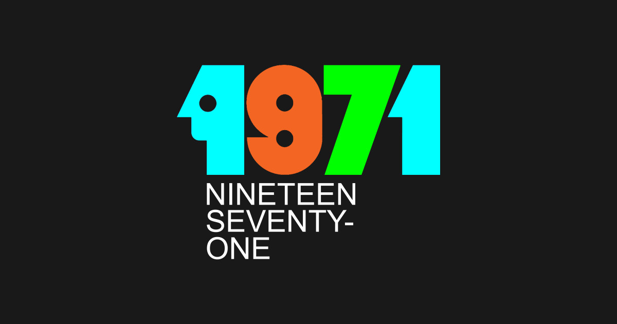 Retro 1971 - 1971 - T-Shirt | TeePublic