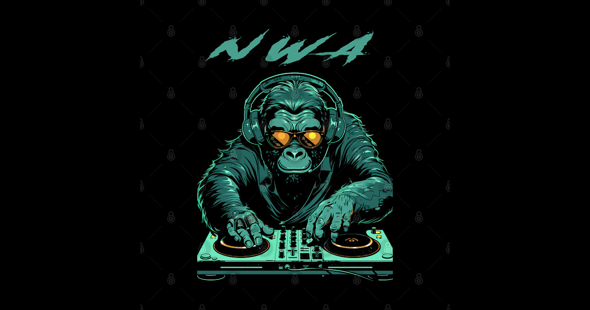 N.W.A RAPPER - Nwa Rapper - Sticker | TeePublic