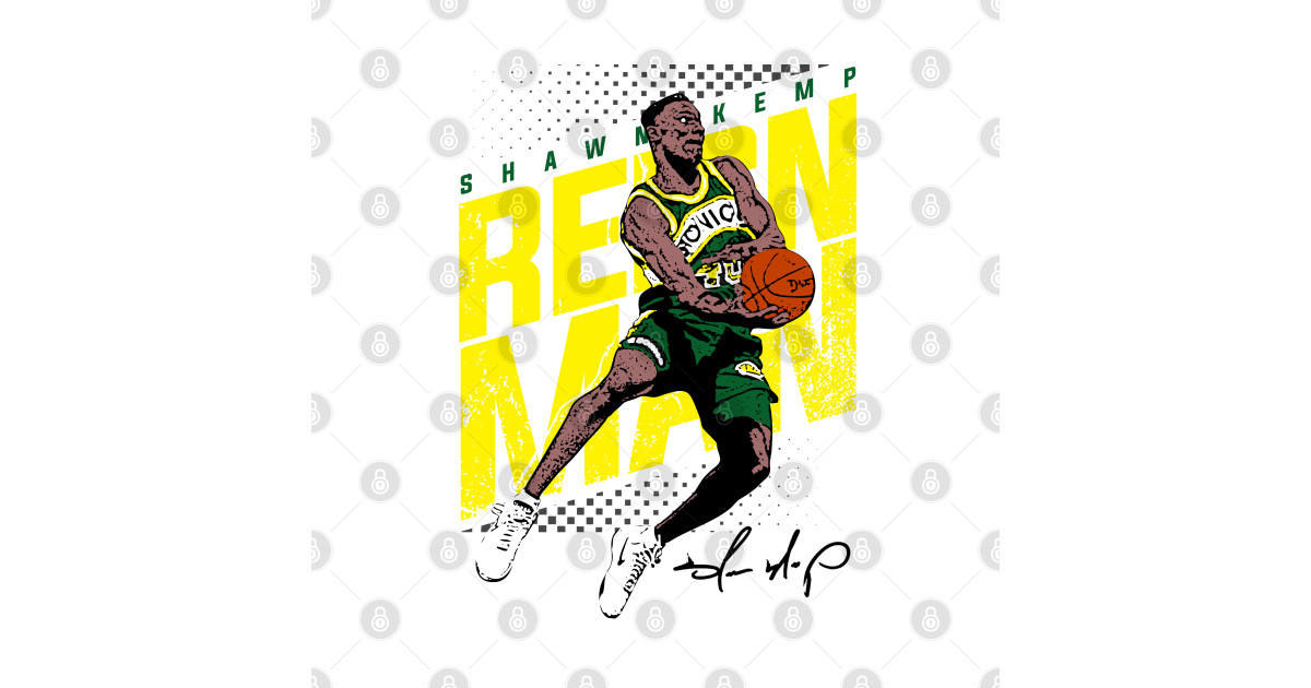 Reign Man - Shawn Kemp - T-Shirt | TeePublic
