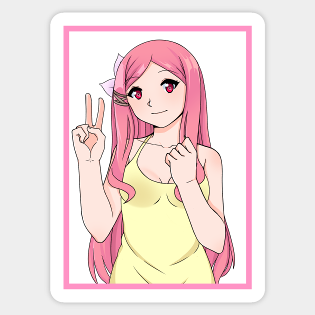 me-me-me hana - Mememe - Sticker | TeePublic