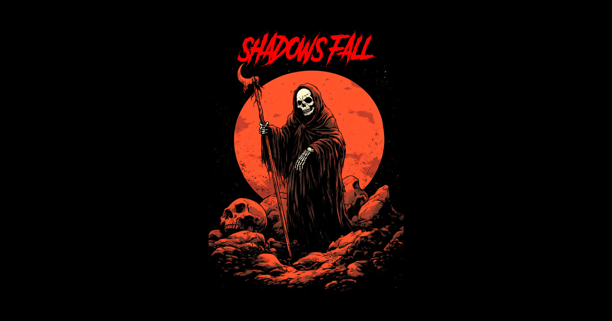 Shadows Fall Grim Reaper - Shadows Fall Grim Reaper - Shorts | TeePublic