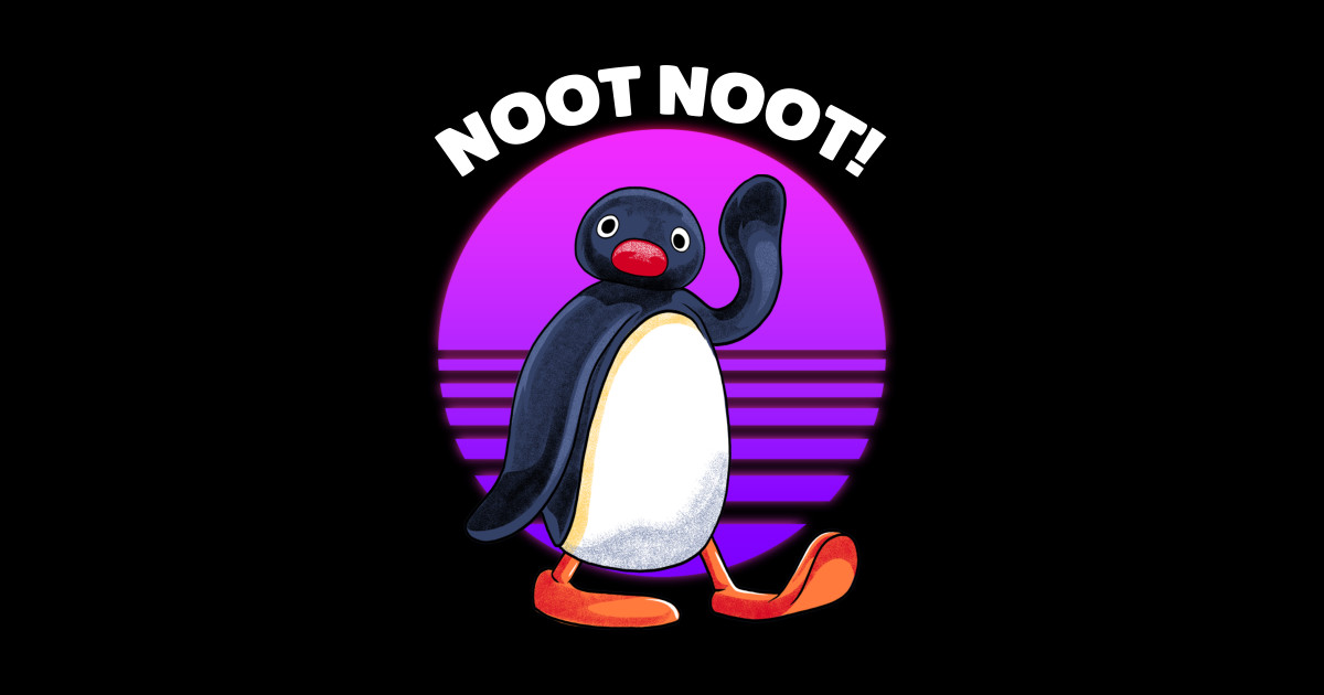 Pingu Noot Noot Meme - Pingu Noot Noot Meme - Sticker | TeePublic