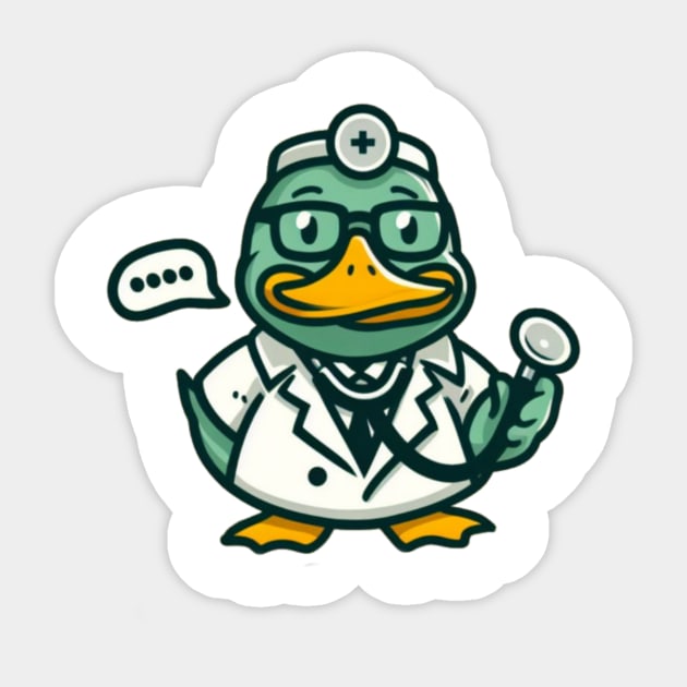 Ducktor - Ducks - Sticker | TeePublic
