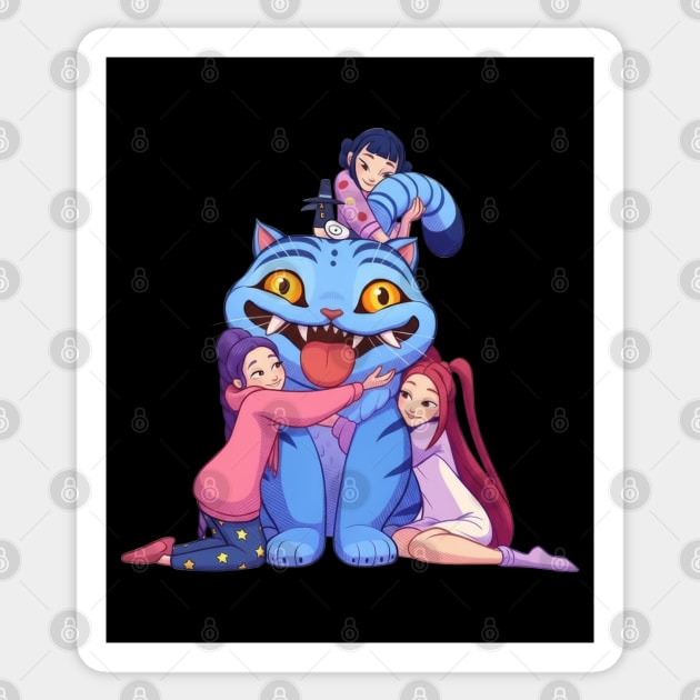 Kpop Demon Hunters Derpy Tiger M8385 - Kpop Demon Hunters - Sticker ...