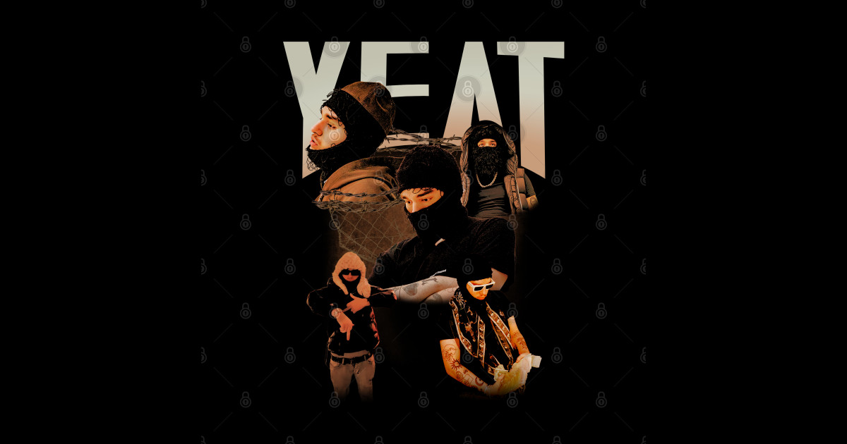 Yeat // Vintage Bootleg Design - Yeat - Sticker | TeePublic
