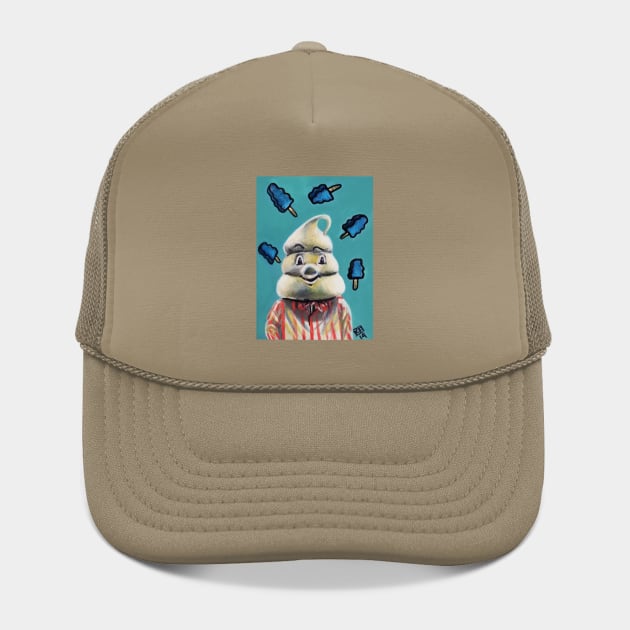 Blue Tornado Bar - Mr Tastee :: Pete and Pete - Mr Tastee - Hat | TeePublic