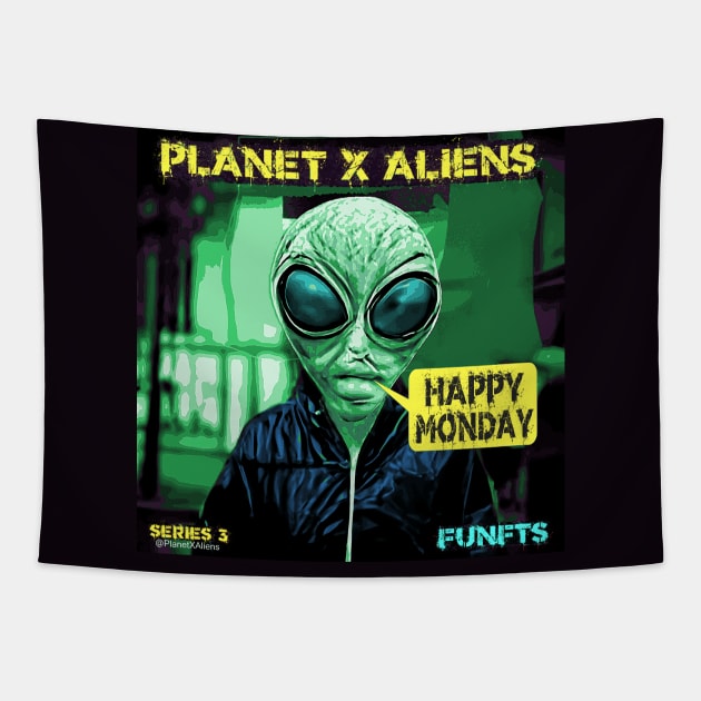 Cool 80's Retro Alien Happy Monday Sci Fi - Cool 80s Retro Alien Sci Fi ...
