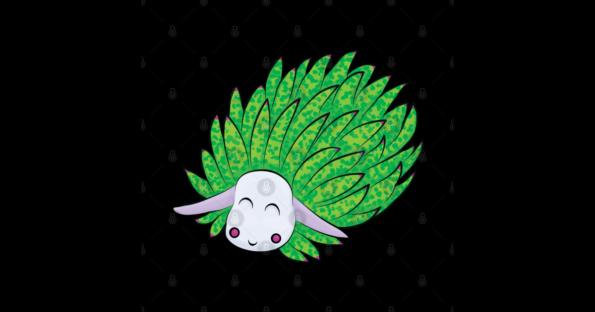 Cute Sea Sheep - Sea Slug - Sticker | TeePublic