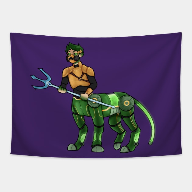 Awesamdude Mech Warden (alternate) - Dsmp - Tapestry | TeePublic