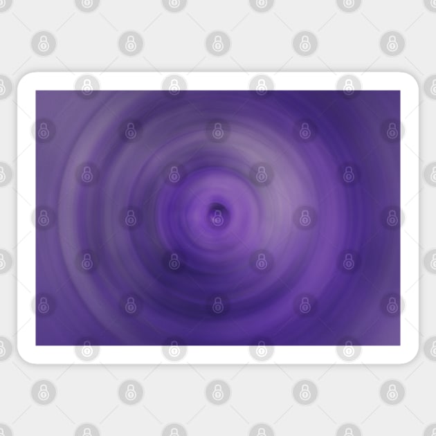 Fast Purple Circle - Abstract - Sticker | TeePublic