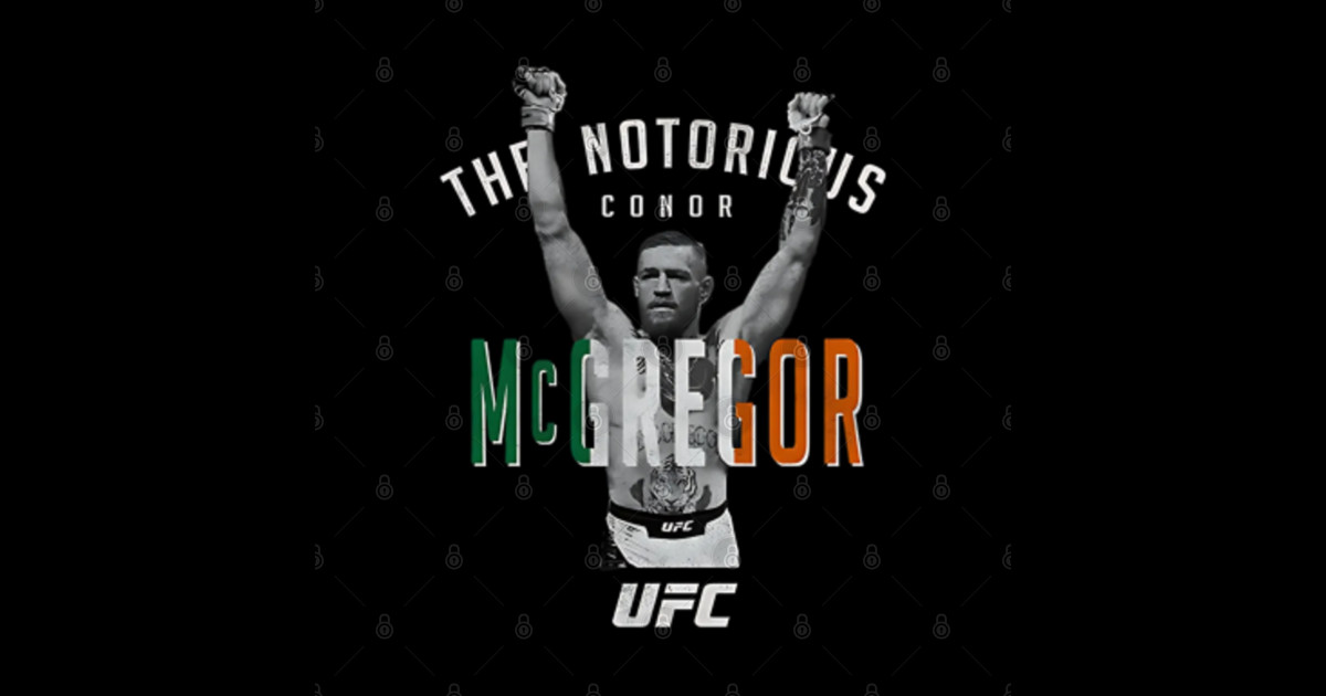 The Notorious Conor McGregor - Conor Mcgregor - Sticker | TeePublic