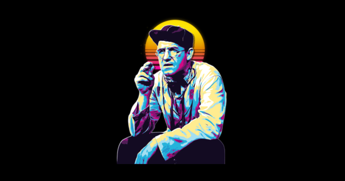 gene hackman retro // rip gene hackman - Gene Hackman - Sticker | TeePublic