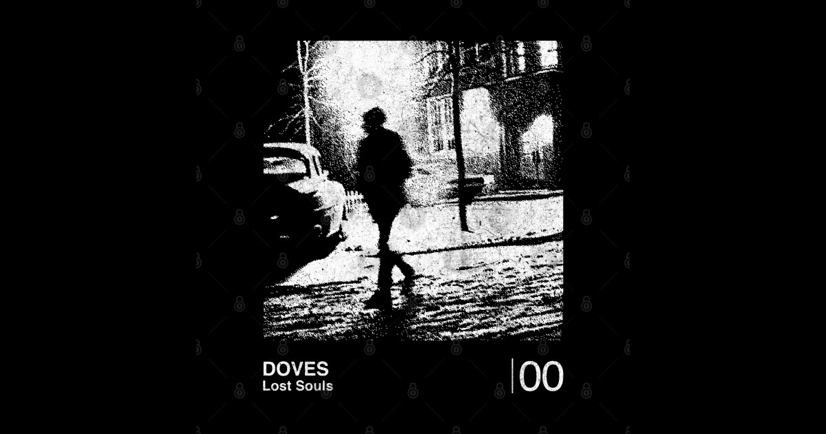Lost Souls / Minimalist Graphic Design Fan Artwork - Doves - Sticker ...