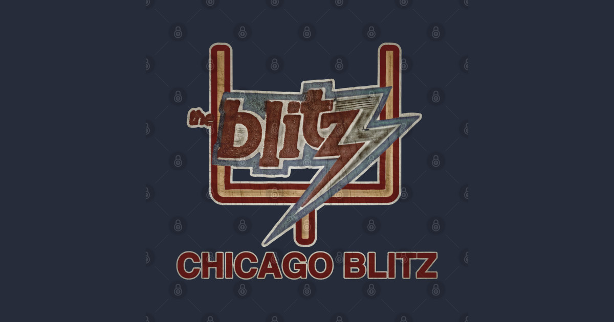 Chicago Blitz Football - Chicago Blitz - T-Shirt | TeePublic