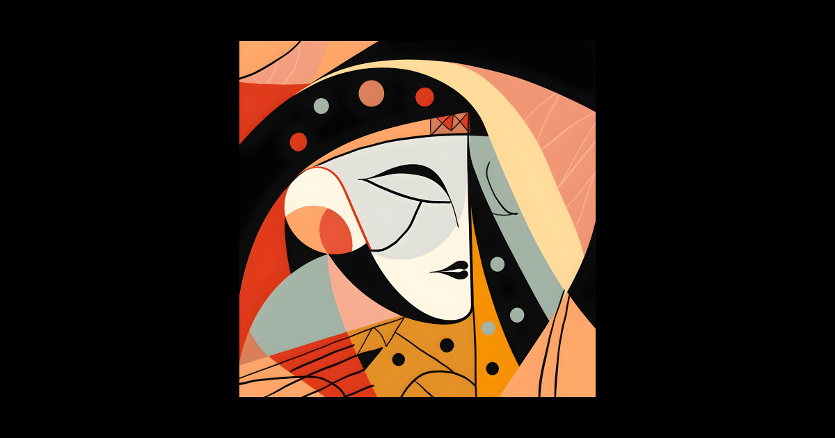 Artsy The Prince in the Desert - Picasso Style - Sticker | TeePublic