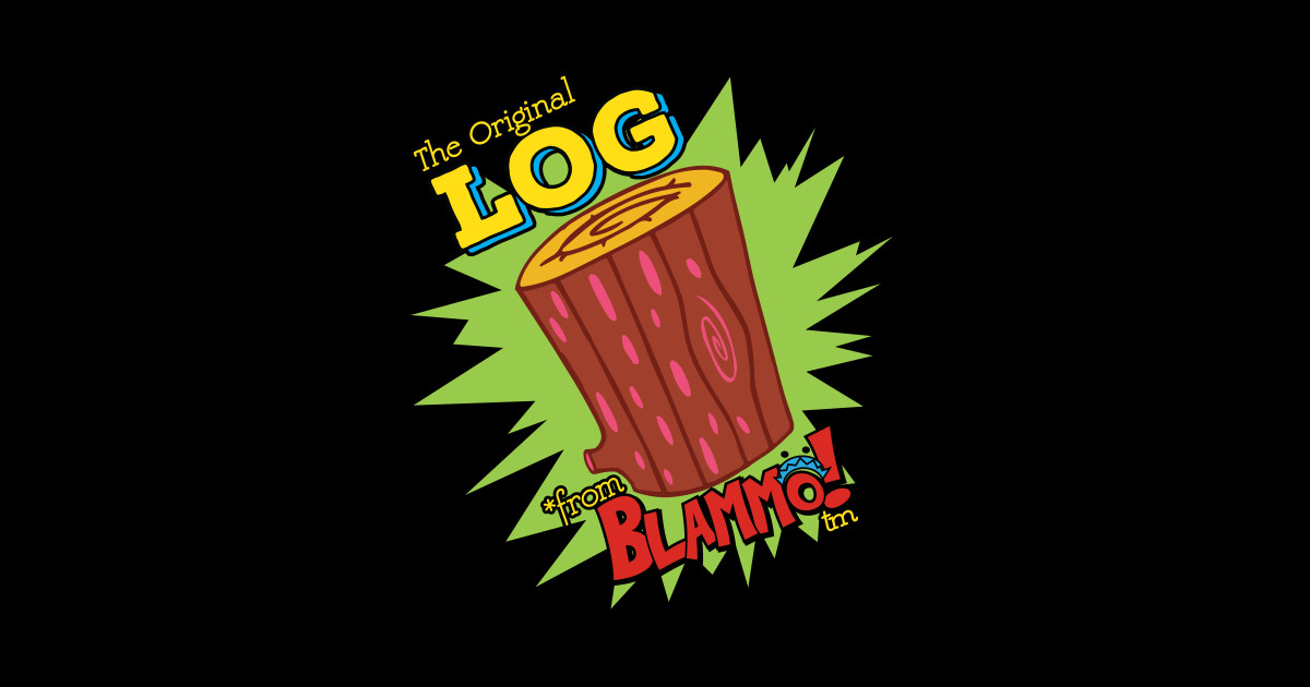Log from Blammo - Ren And Stimpy - Posters and Art Prints | TeePublic