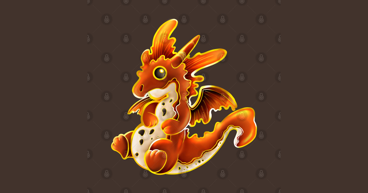 Milka oreo dragon - Dragons - T-Shirt | TeePublic