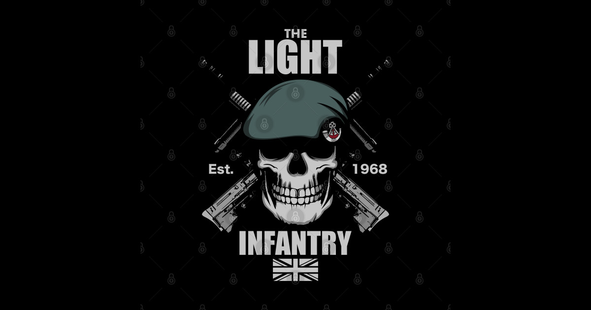 The Light Infantry - British Infantry Regiments - Sticker | TeePublic