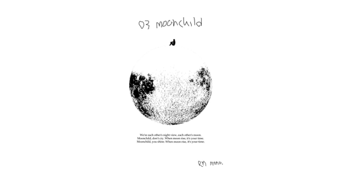 RM Mono. - Moonchild light - Rm - T-Shirt | TeePublic