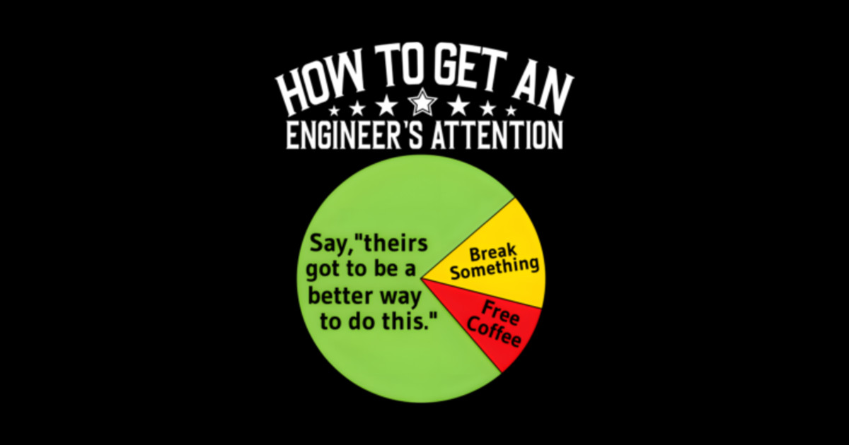 How To Get Engineers Attention Engineering Computer Civil - Engineeringattention - Sticker ...