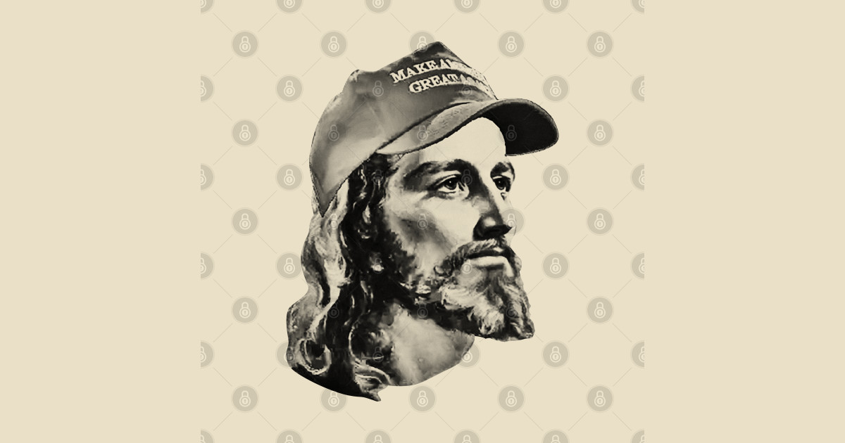 black republican jesus - Republican Jesus - T-Shirt | TeePublic