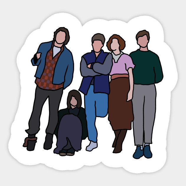 The Breakfast Club - The Breakfast Club - Sticker | TeePublic