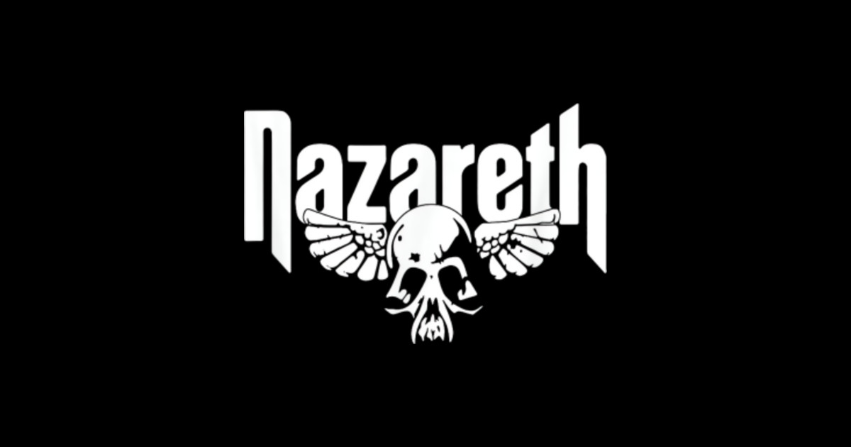 Nazareth Band White logo - Nazareth Band - Sticker | TeePublic