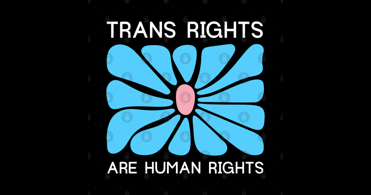 trans rights are human rights - Trans Rights Are Human Rights - Sticker ...