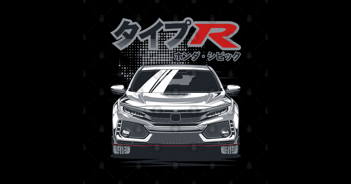 Civic Type R FK8 - Civic Type R - Sticker | TeePublic